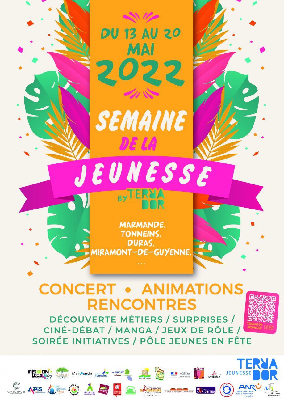 Semaine de la Jeunesse by Terrador 2022 : le programme complet – OFFICE MARMANDAIS DU SPORT
